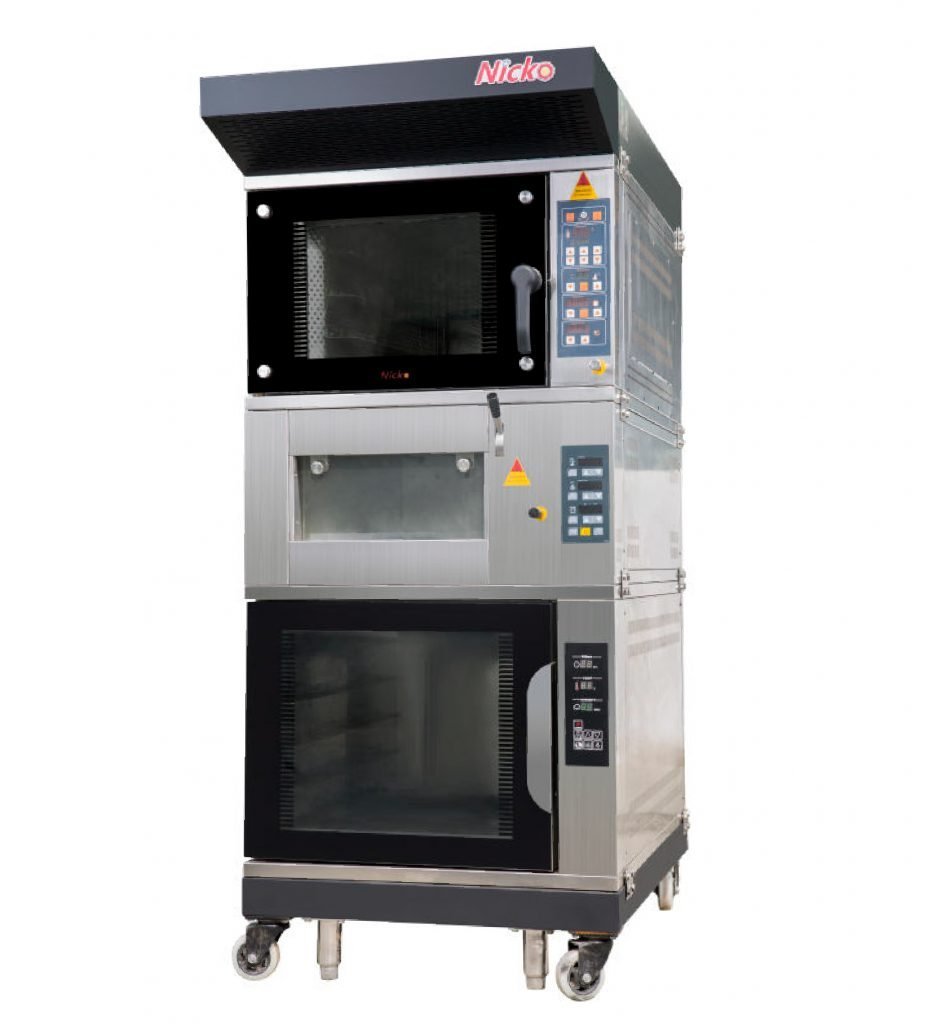 Nicko's 800 Combination Convection and deck baking oven