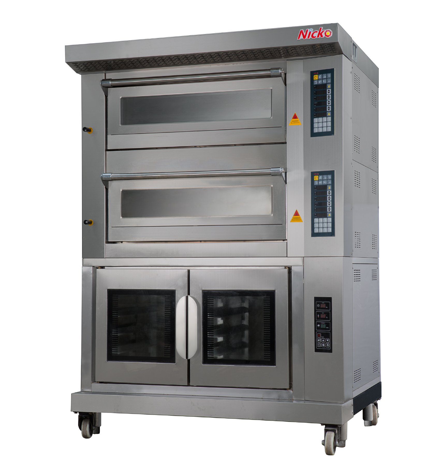 Nicko’s Electric/Gas Two Deck Oven and Proofer Oven