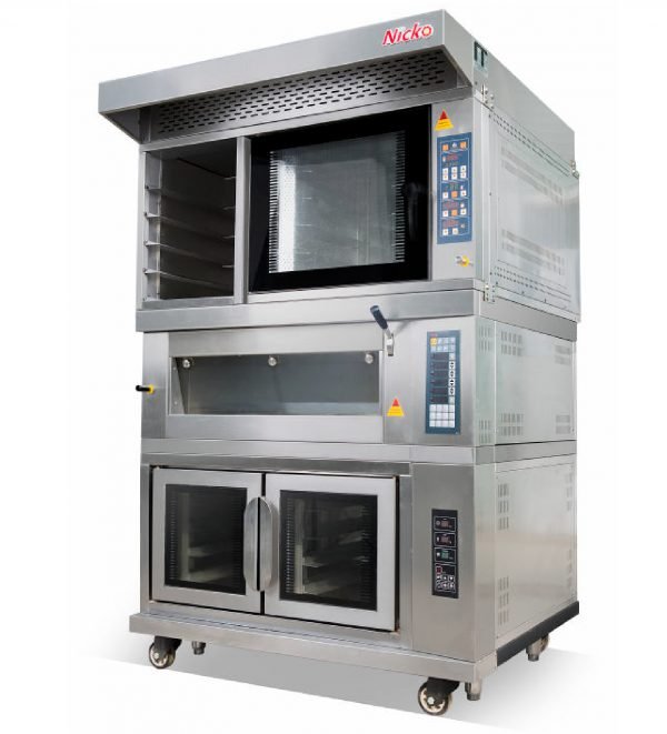 Nicko’s combination oven deck baking oven with bread proofer