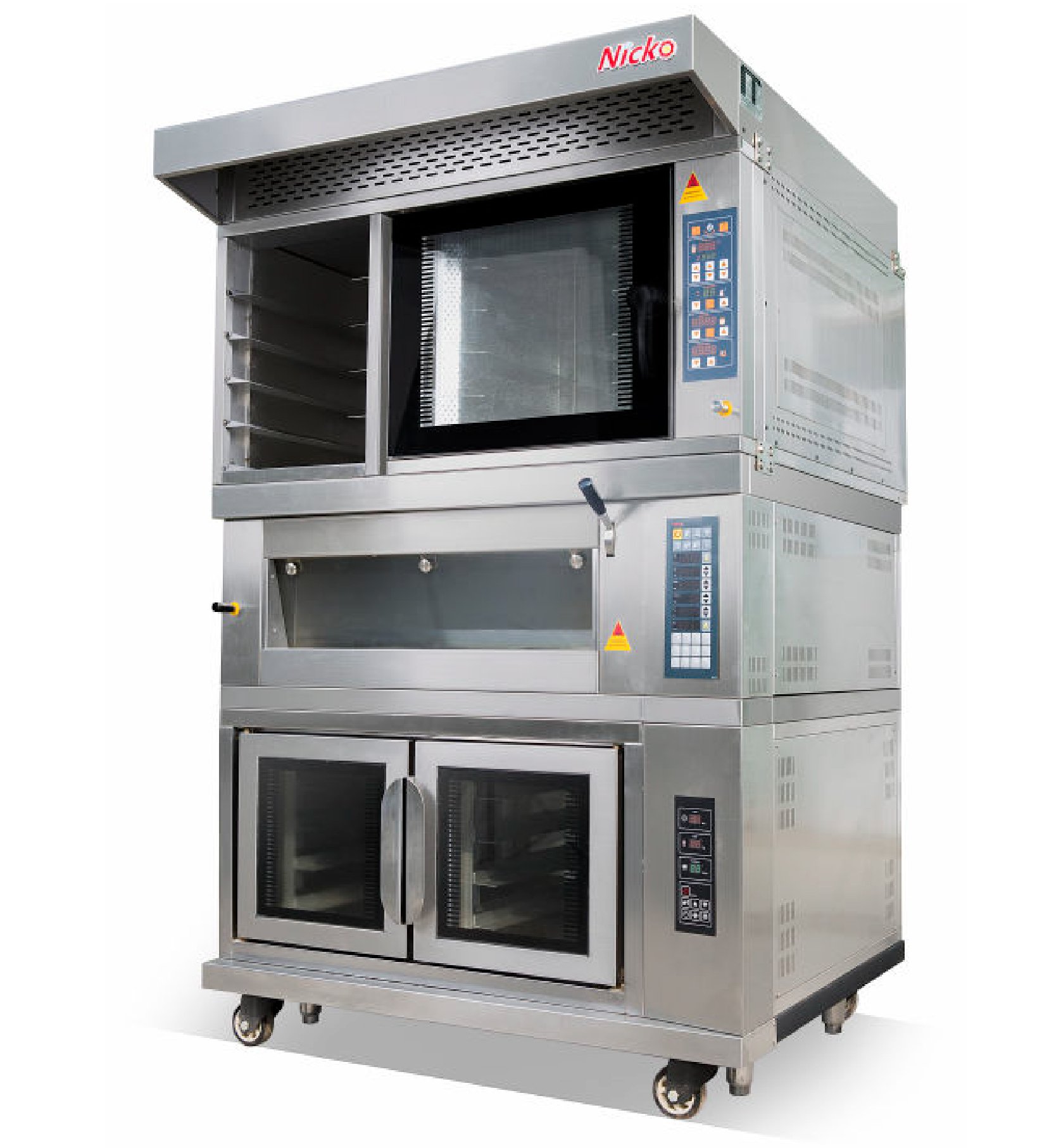Nicko’s combination oven deck baking oven with bread proofer