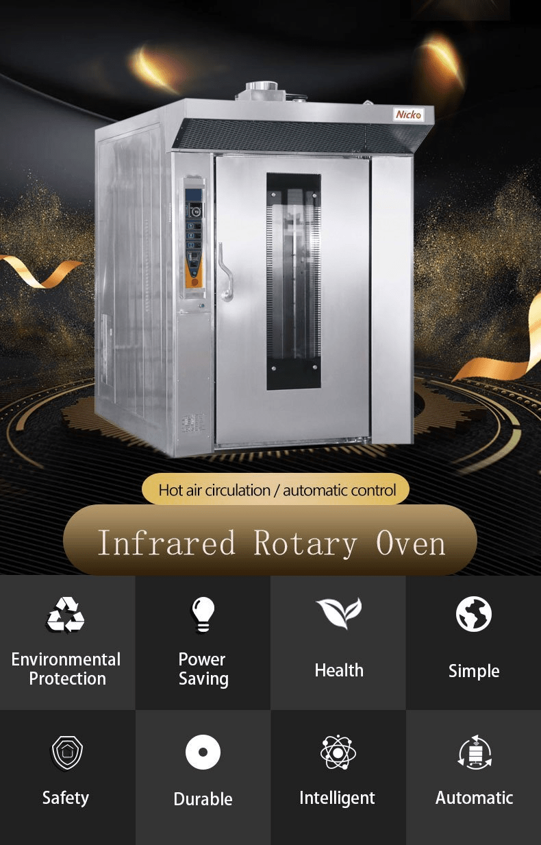 How to choose a high-quality commercial infrared rotary oven for bakery ...